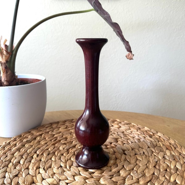 Wood Bud Vase - Etsy
