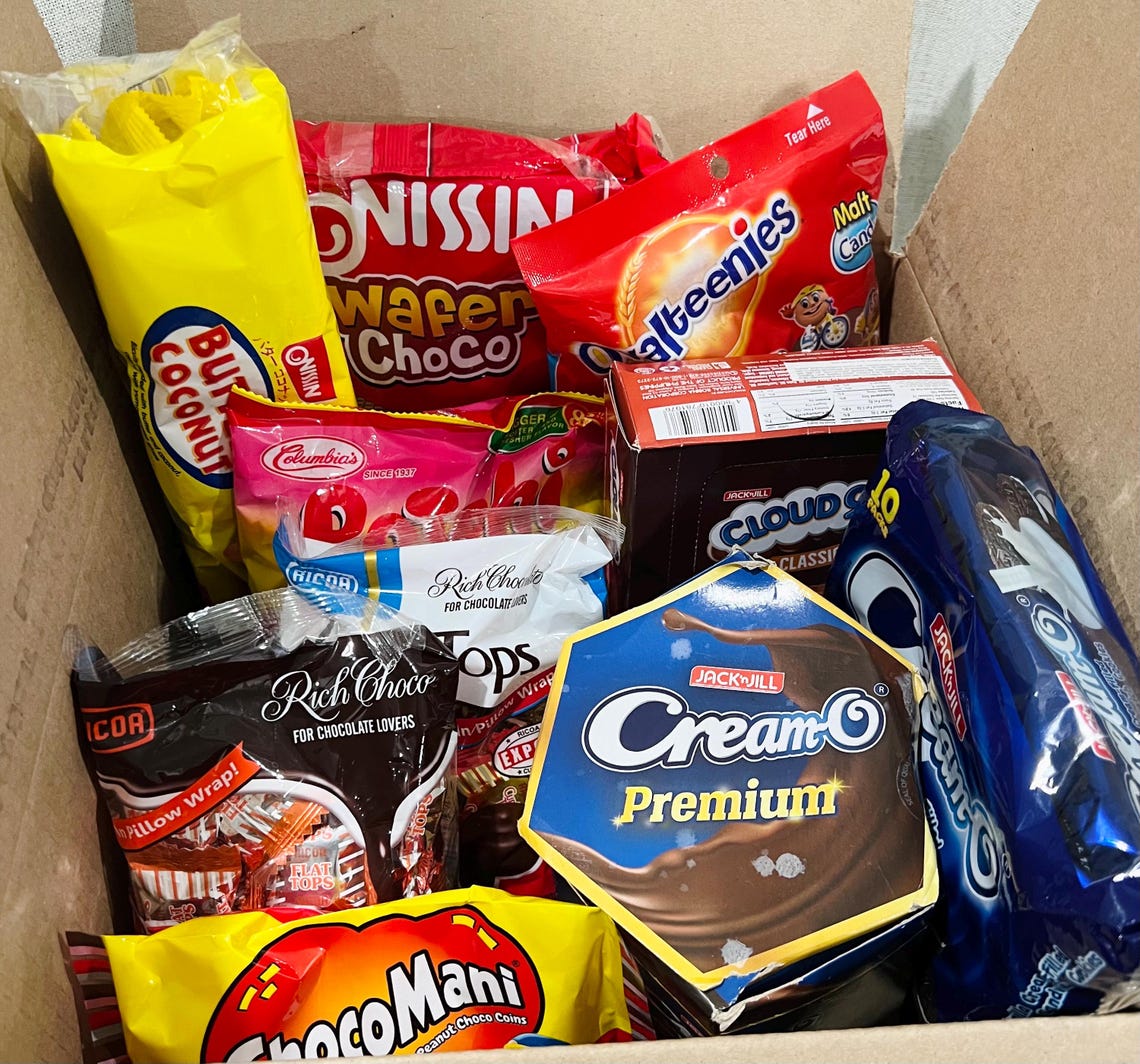 Pinoy All Time Favorite Snack Box | Gift Set | Cookies | Sweets | Snack ...