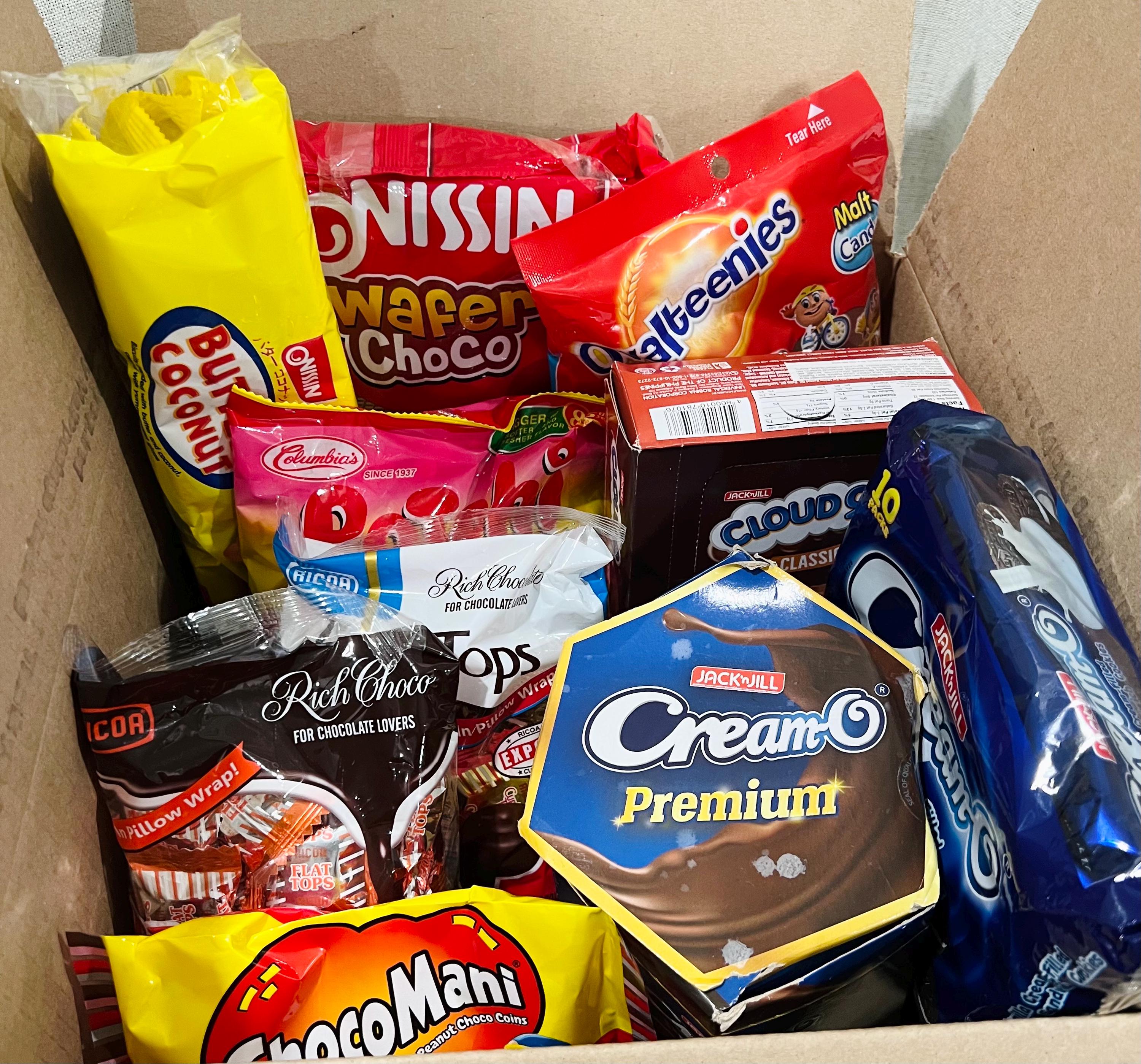 Pinoy All Time Favorite Snack Box | Gift Set | Cookies | Sweets | Snack ...