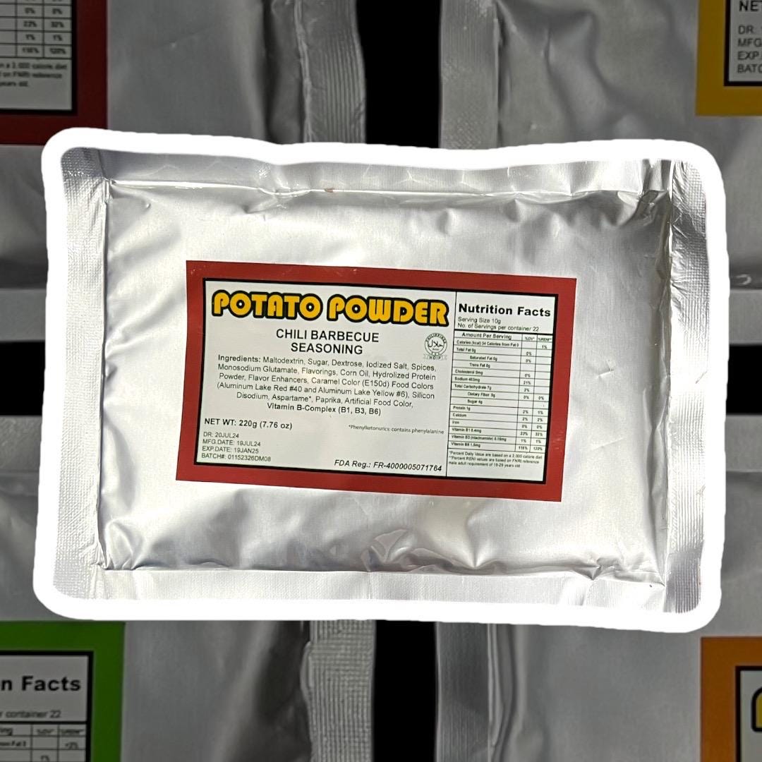 Fries Powder Seasoning | Cheese | Barbecue | Sour Cream | Chili ...