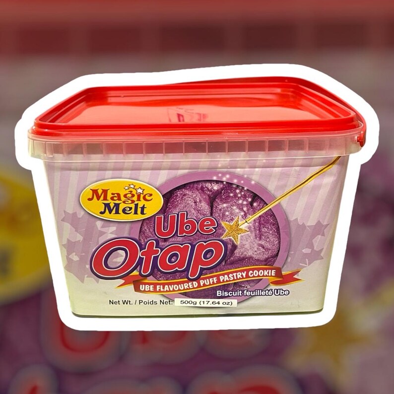 Otap Ube Ube Flavored Puff Cookie Biscuit Cookies Snack Dessert Sweet ...