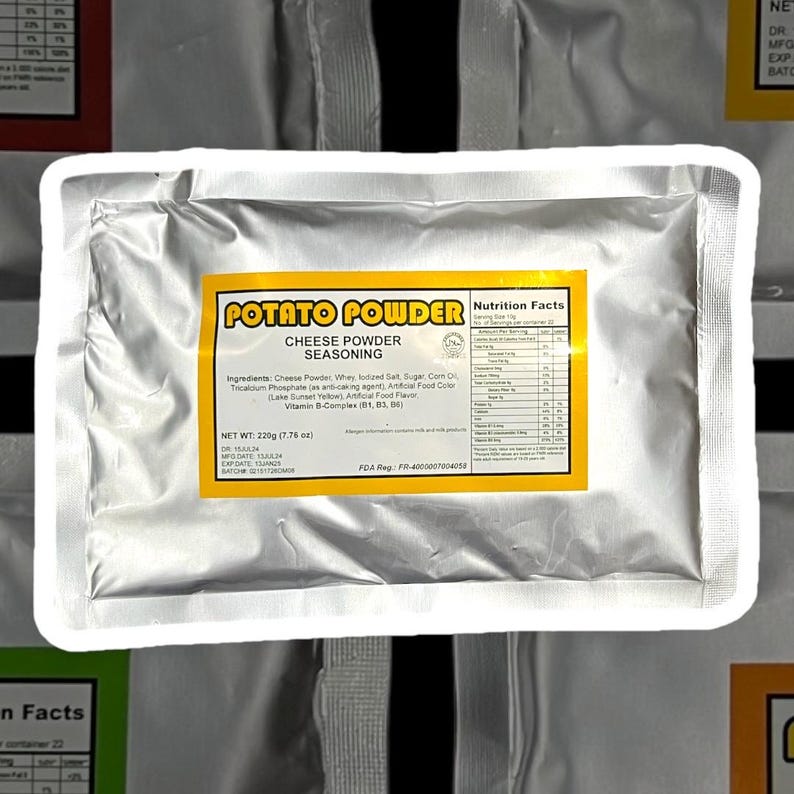 Fries Powder Seasoning | Cheese | Barbecue | Sour Cream | Chili ...