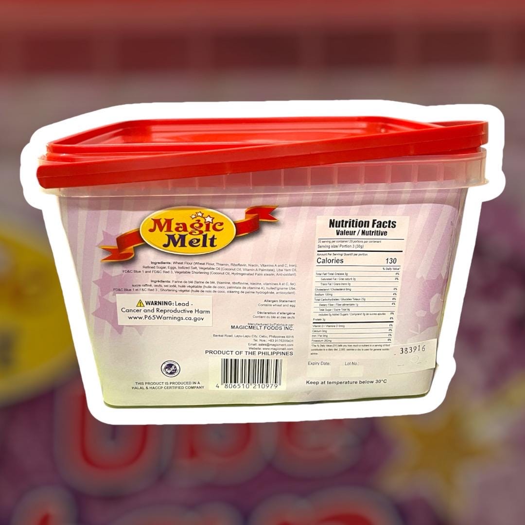 Otap Ube Ube Flavored Puff Cookie Biscuit Cookies Snack Dessert Sweet ...