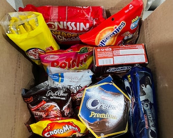 Pinoy All Time Favorite Snack Box | Gift Set | Cookies | Sweets | Snack ...