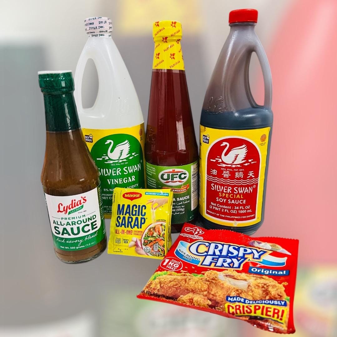 Pinoy All Time Favorite Seasoning Sauce Set | Philippines - Etsy