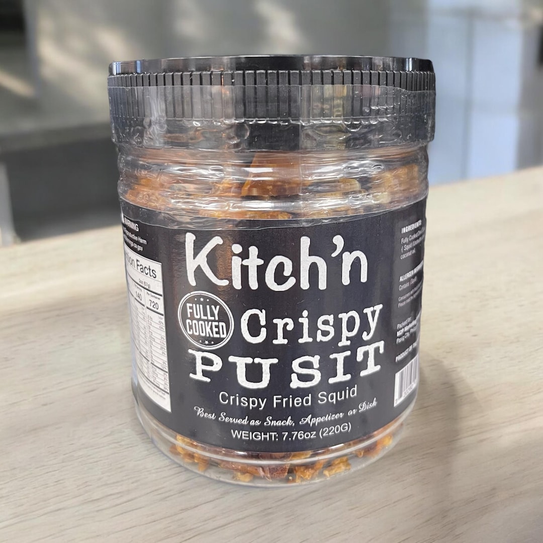 Crispy Pusit | Dried Squid | Fully Cooked | for Breakfast | Snack ...