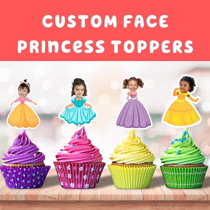 Princess Cake Topper - Etsy