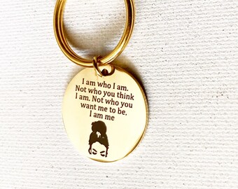 Positive Affirmation Unique Keychains Make a Statement I - Etsy