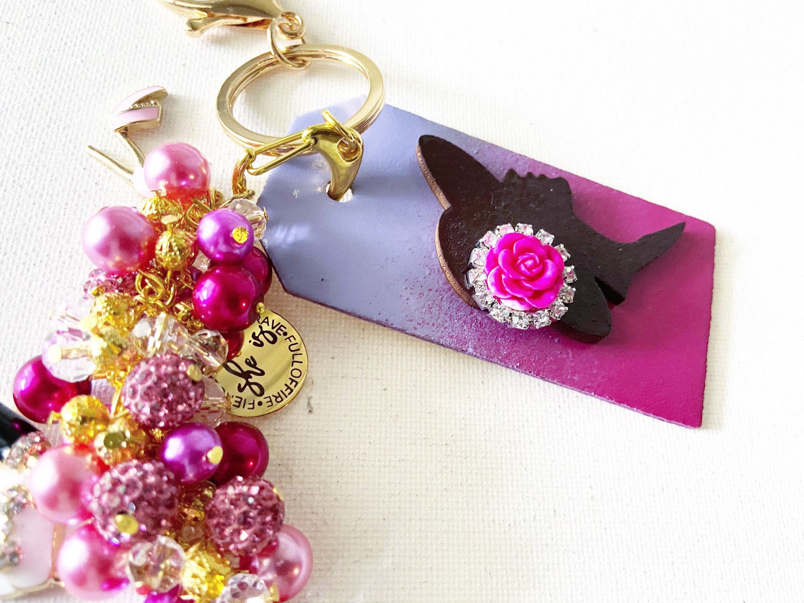 Black Girl Magic Keychain Unique Keychains Positive - Etsy