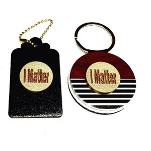 I Matter Keychain & I Matter Tag Set Positive Affirmation Unique ...