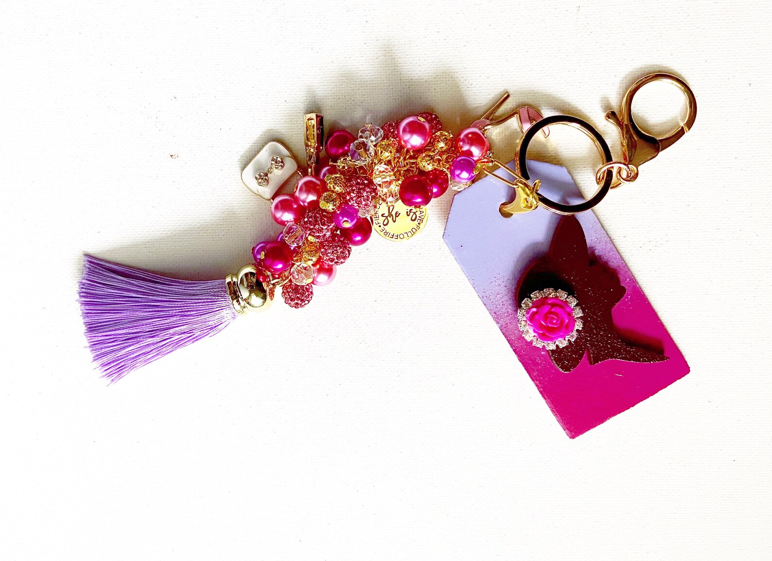 Black Girl Magic Keychain Unique Keychains Positive - Etsy