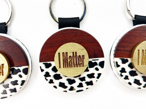 I Matter Keychain Positive Affirmation Unique Keychains - Etsy