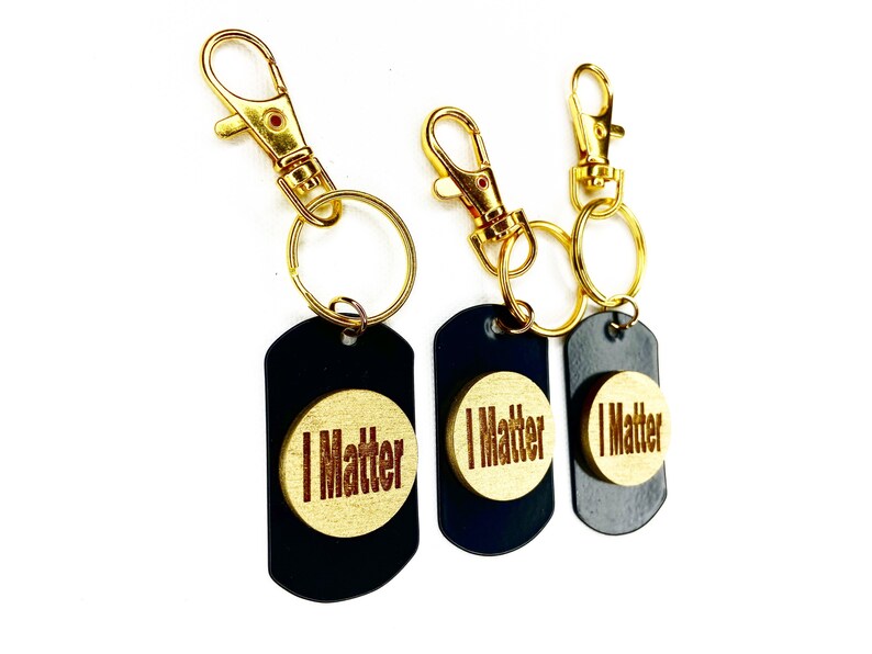 Positive Affirmation Unique Keychains Make a Statement I | Etsy