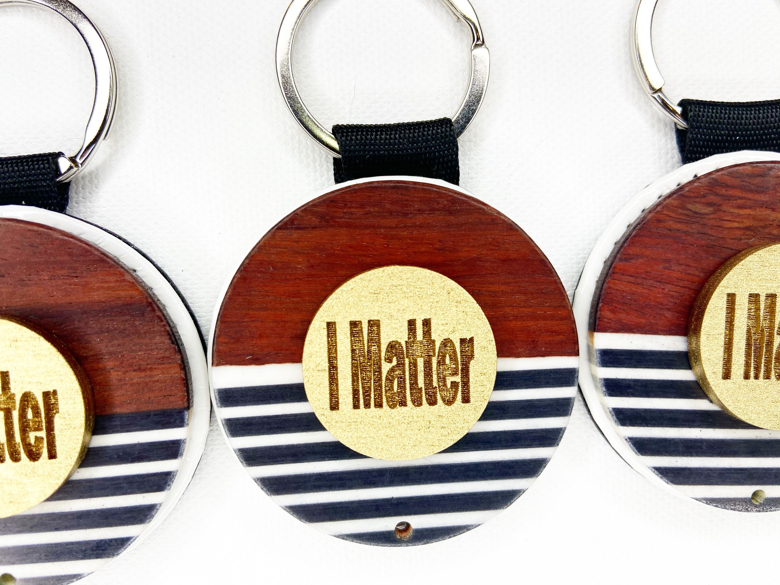 I Matter Keychain & I Matter Tag Set Positive Affirmation | Etsy