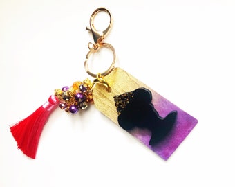 Black Girl Magic Keychain Unique Keychains Positive - Etsy