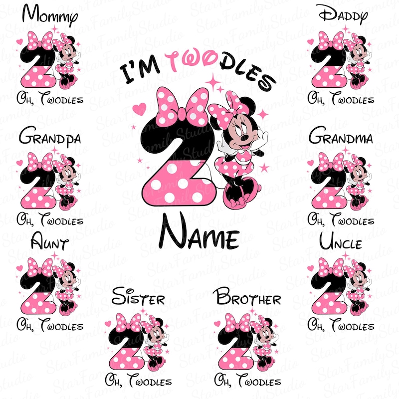 Minnie Illustration - Etsy
