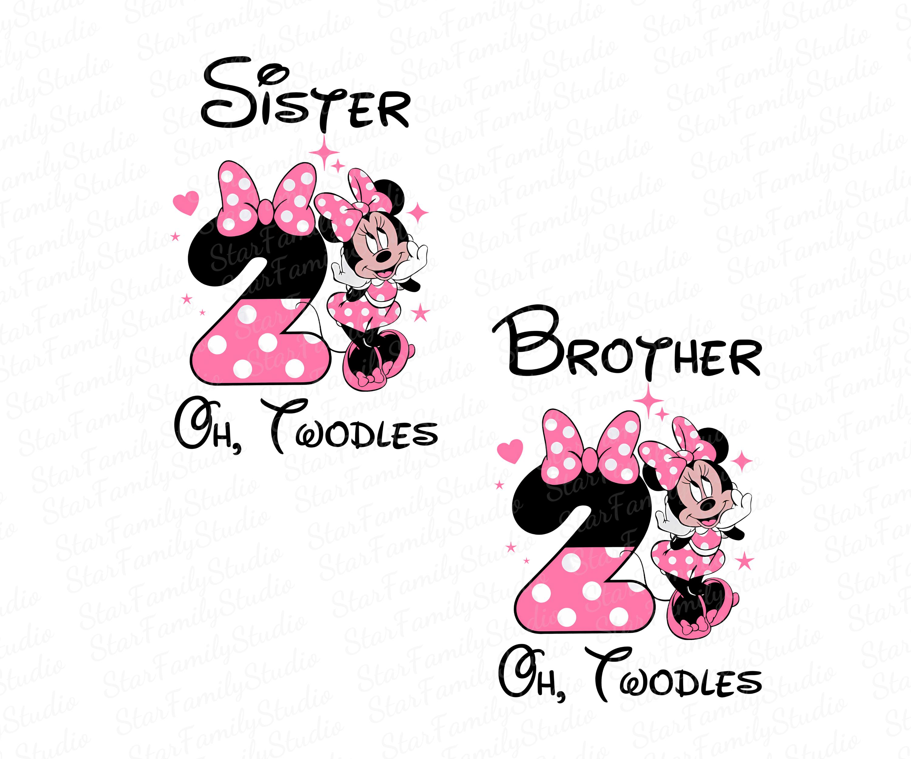 Minnie Mouse 2nd Birthday Png,i'm Twodles Mouse Png,mouse Two Png ...