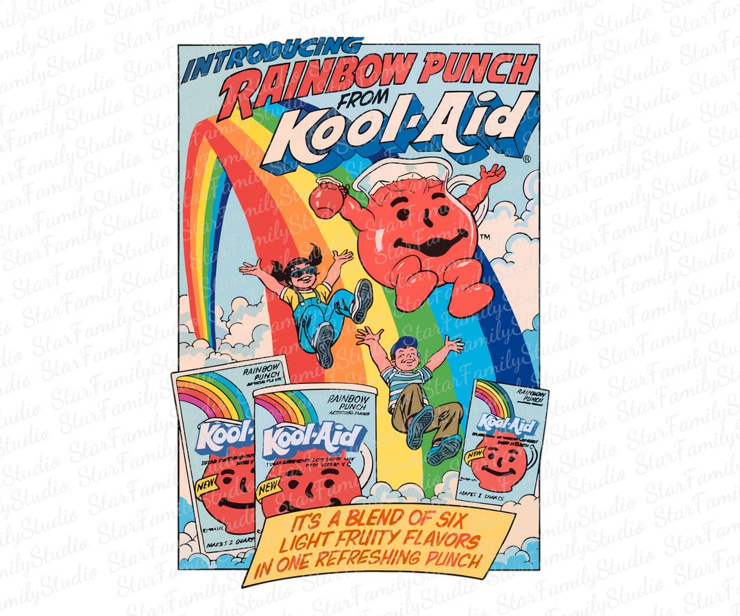 Kool Aid '84 Png-funny Png, Graphic Png, Cute Graphic Png, Vintage Kids ...