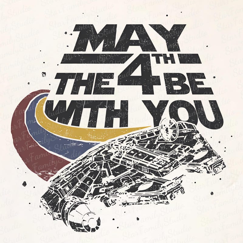 May the 4th Clipart - Etsy