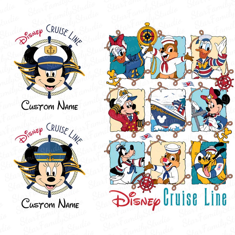 Captain Mickey - Etsy