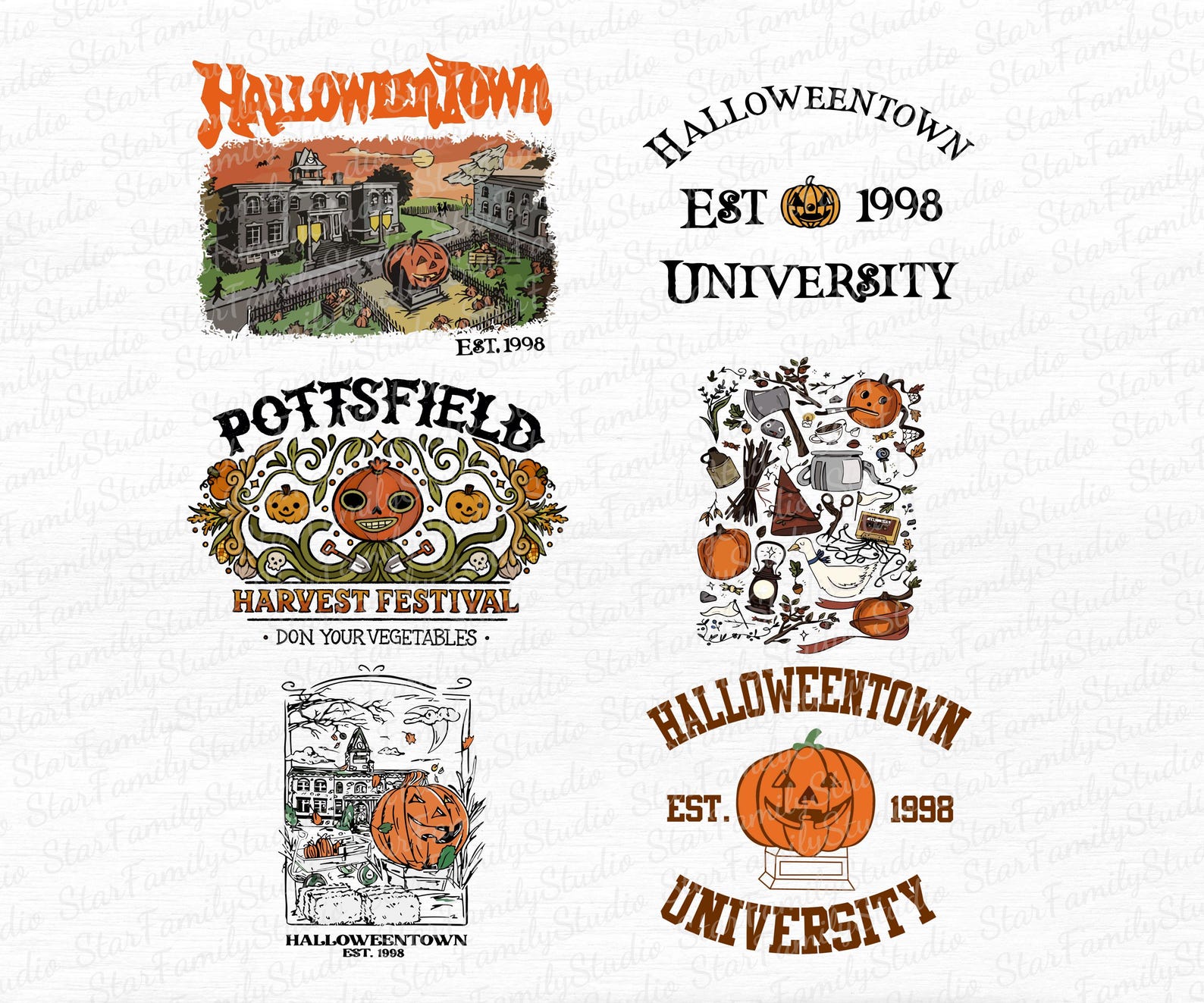 Halloweentown Est 1998 Png, Halloweentown Png, Pumpkin Png ...