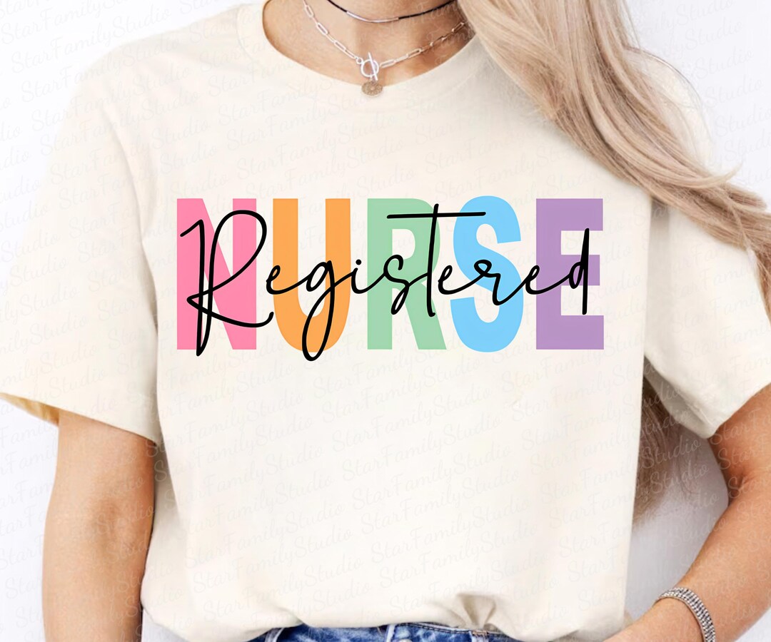 Registered Nurse Svg Png , RN SVG, Rn Sublimation Png, Nurse Life Svg ...