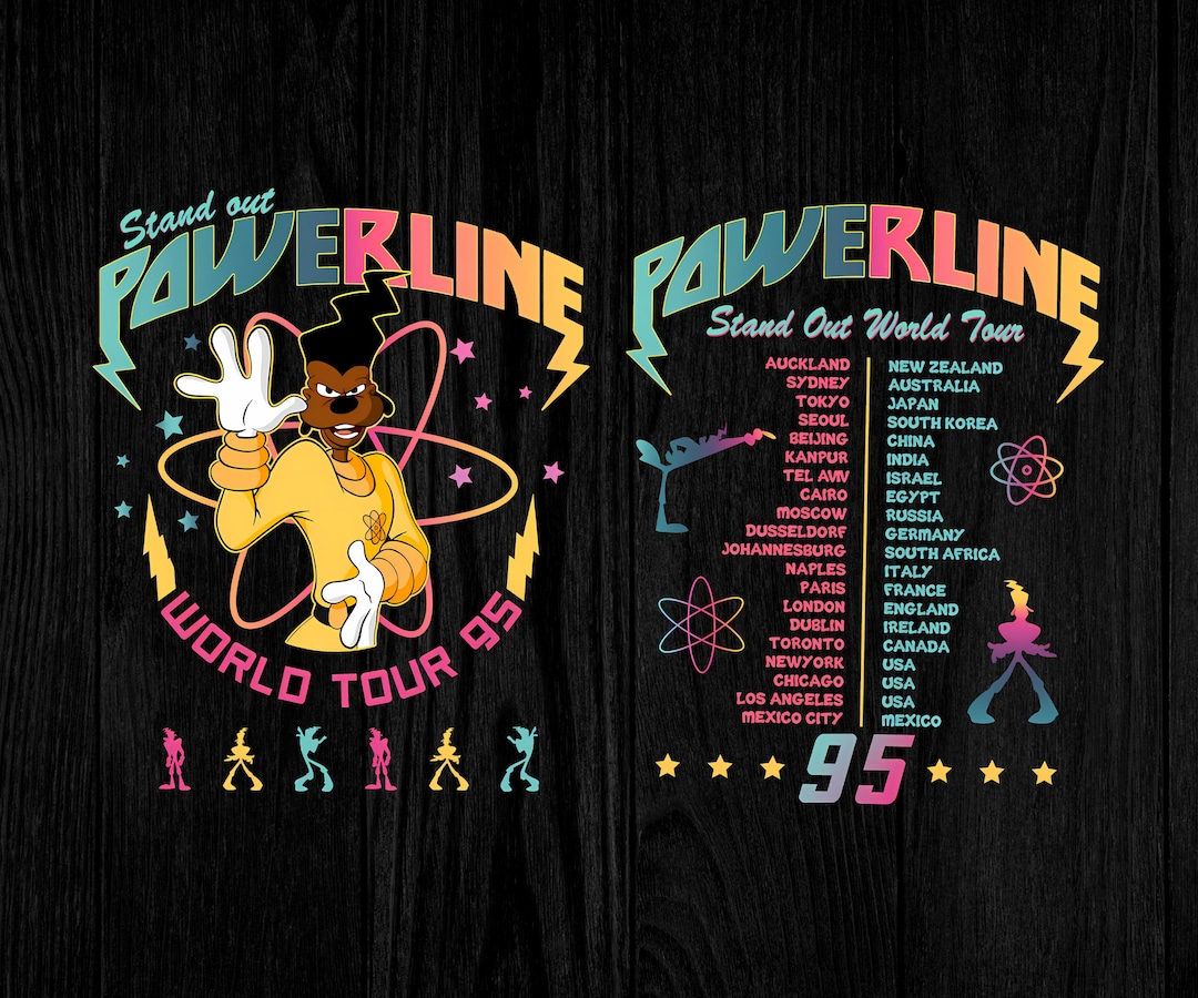 Retro 90s Goofy Movie Png, Max Goofy Roxanne Powerline Png, Disneyland ...