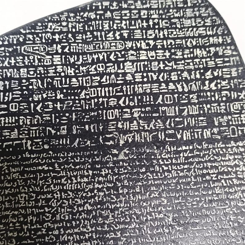 Rosetta Stone Replica, Unlock the Secrets of Ancient Egyptian ...