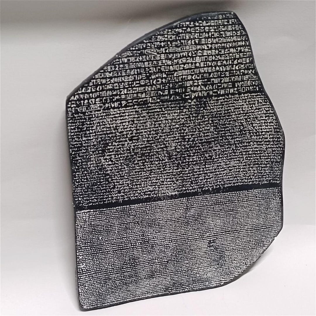 Rosetta Stone Replica, Unlock the Secrets of Ancient Egyptian ...