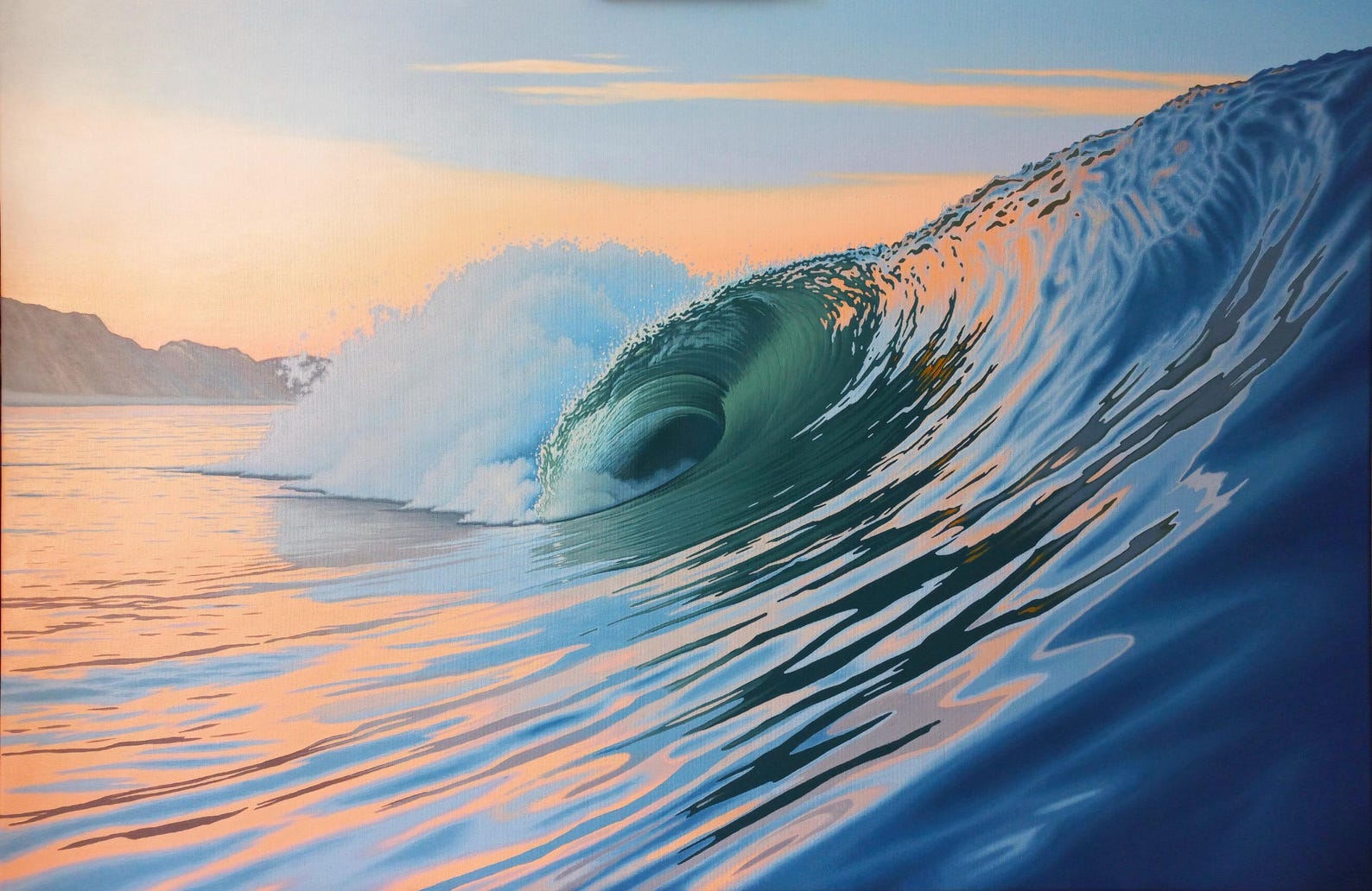 Big Wave Painting, Seascape Original Oil Painting, Ocean Artwork ...