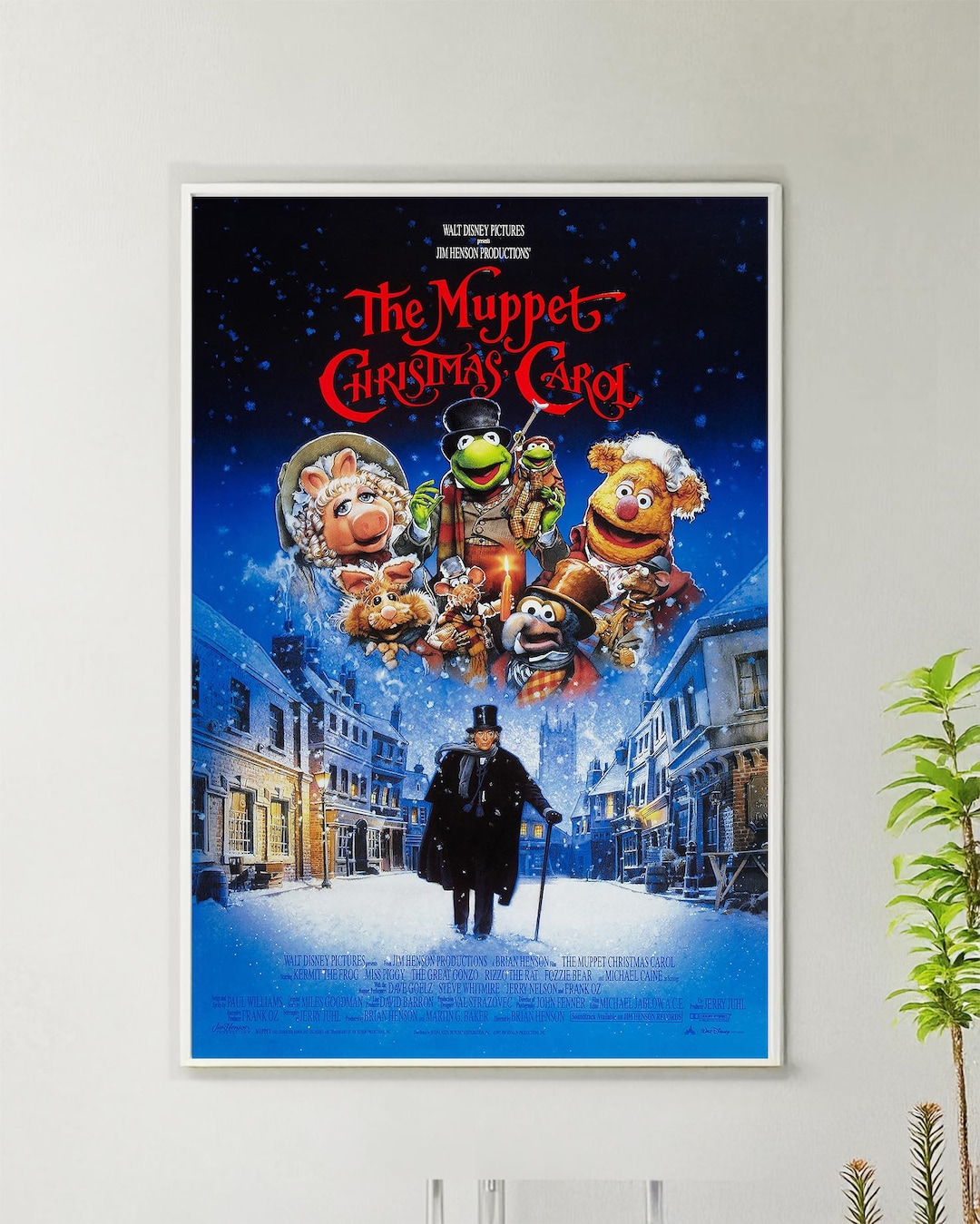 The Muppet Christmas Carol Movie Poster, Christmas Decoration, Fresh ...