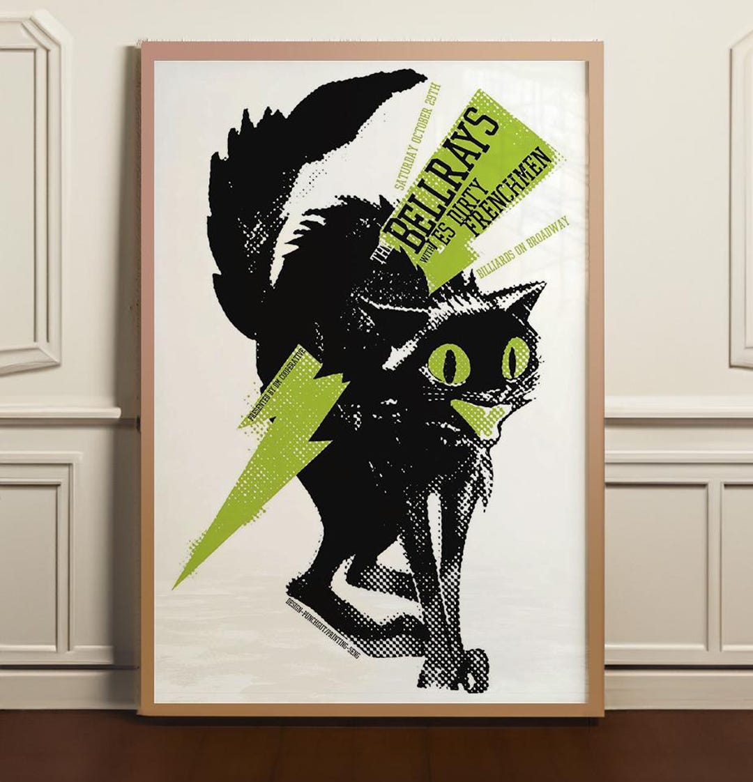 Bell Rays Poster, Music Art Print, Creative Minimalist Poster,norman ...