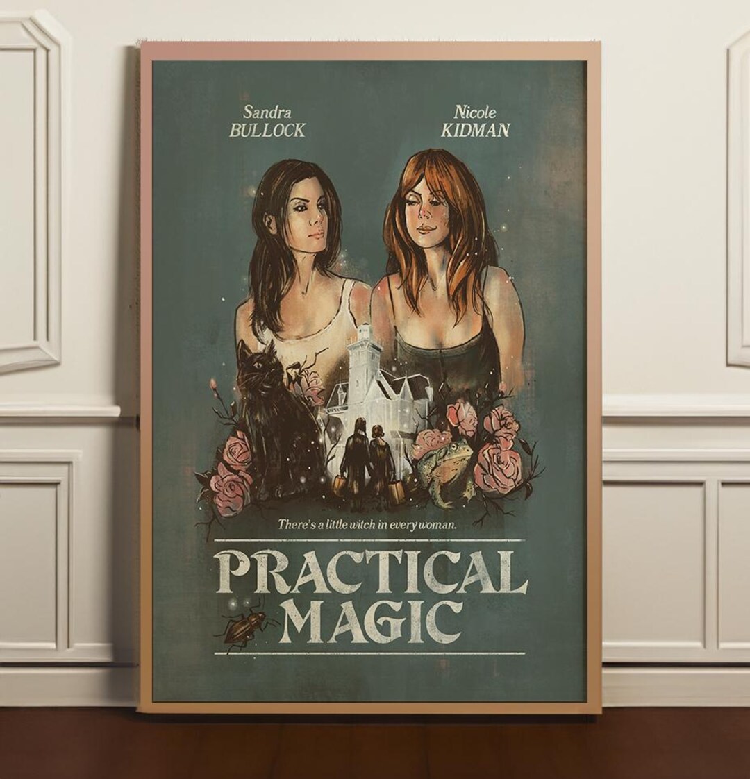Practical Magic Movie Poster,minimalist Funny Art, Movie Collectibles ...
