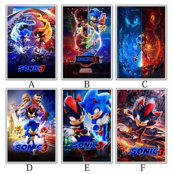 Sonic 4 Poster - Etsy