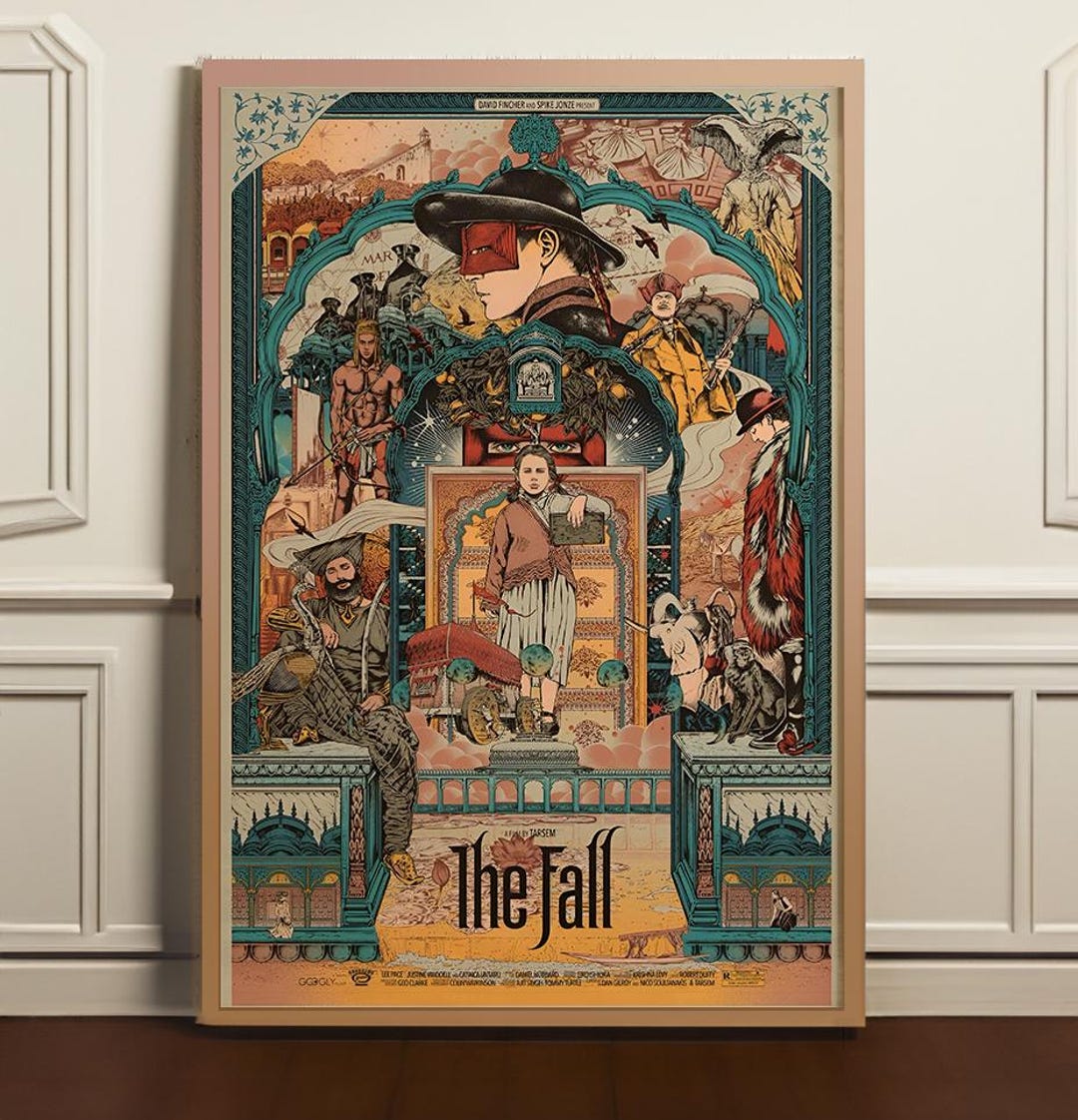 The Fall Movie Poster,minimalist Funny Art, Movie Collectibles, Digital ...