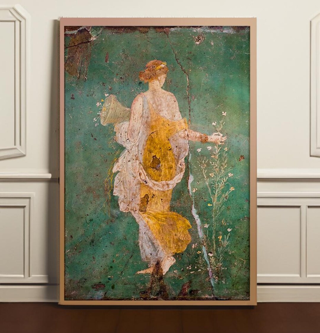 Roman Goddess of Spring Poster，movie Poster， Minimalist Funny Art ...