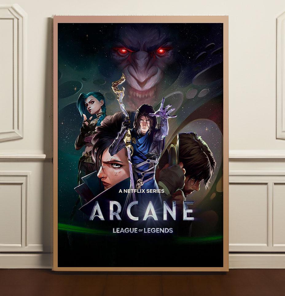 Arcane Postermovie Poster Minimalist Funny Art, Movie Collectibles ...