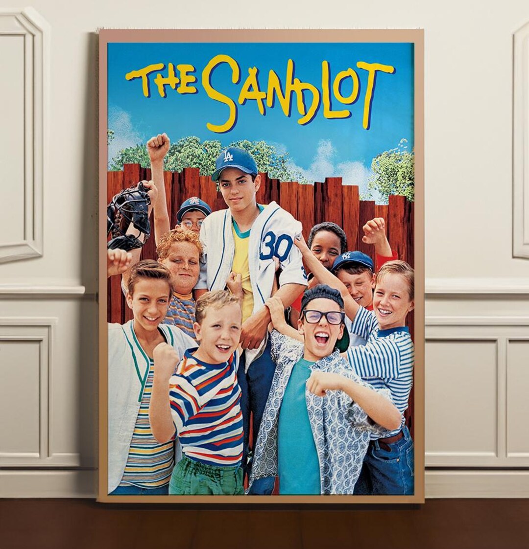 The Sandlot (1993) Movie Poster,minimalist Funny Art, Movie ...