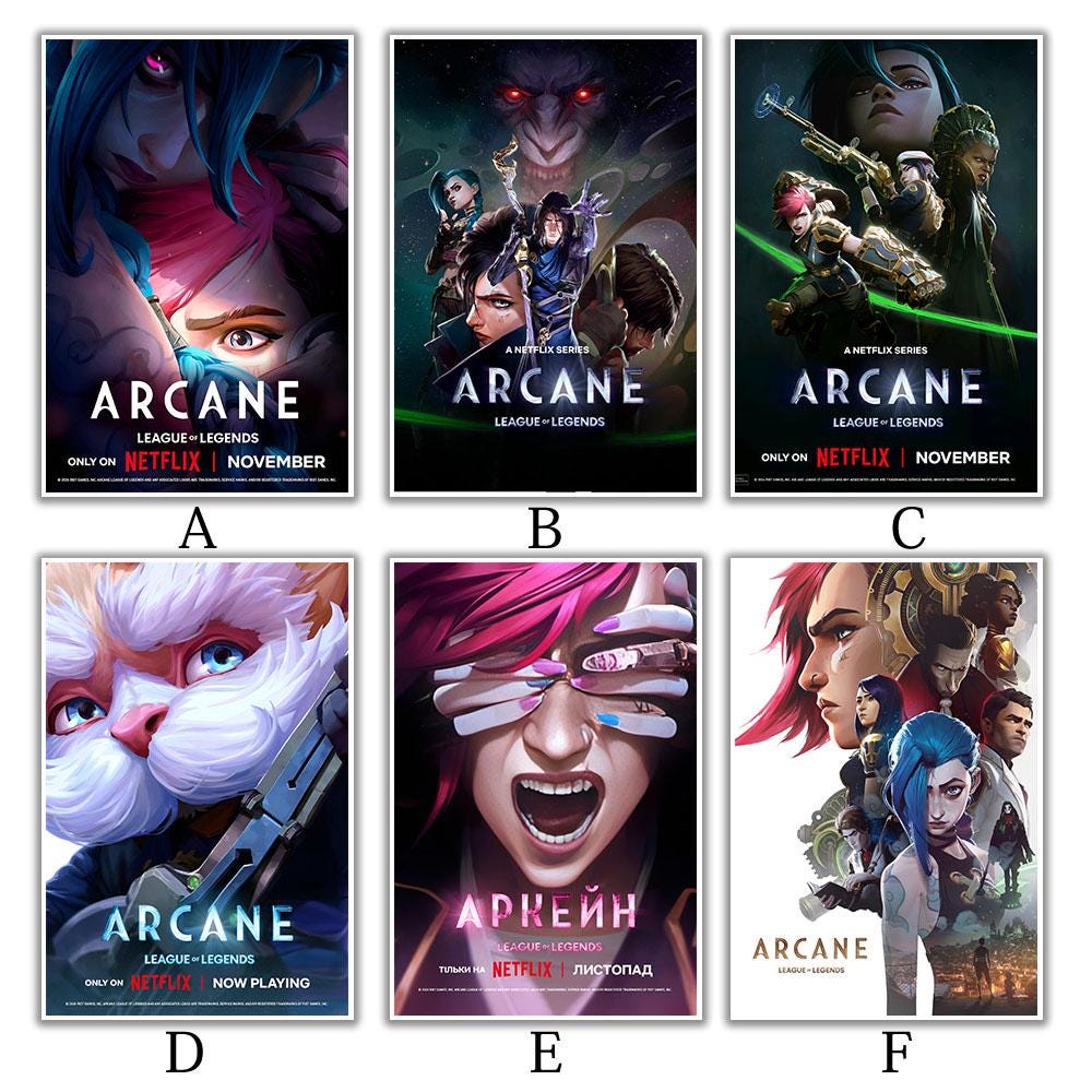 Arcane Postermovie Poster Minimalist Funny Art, Movie Collectibles ...