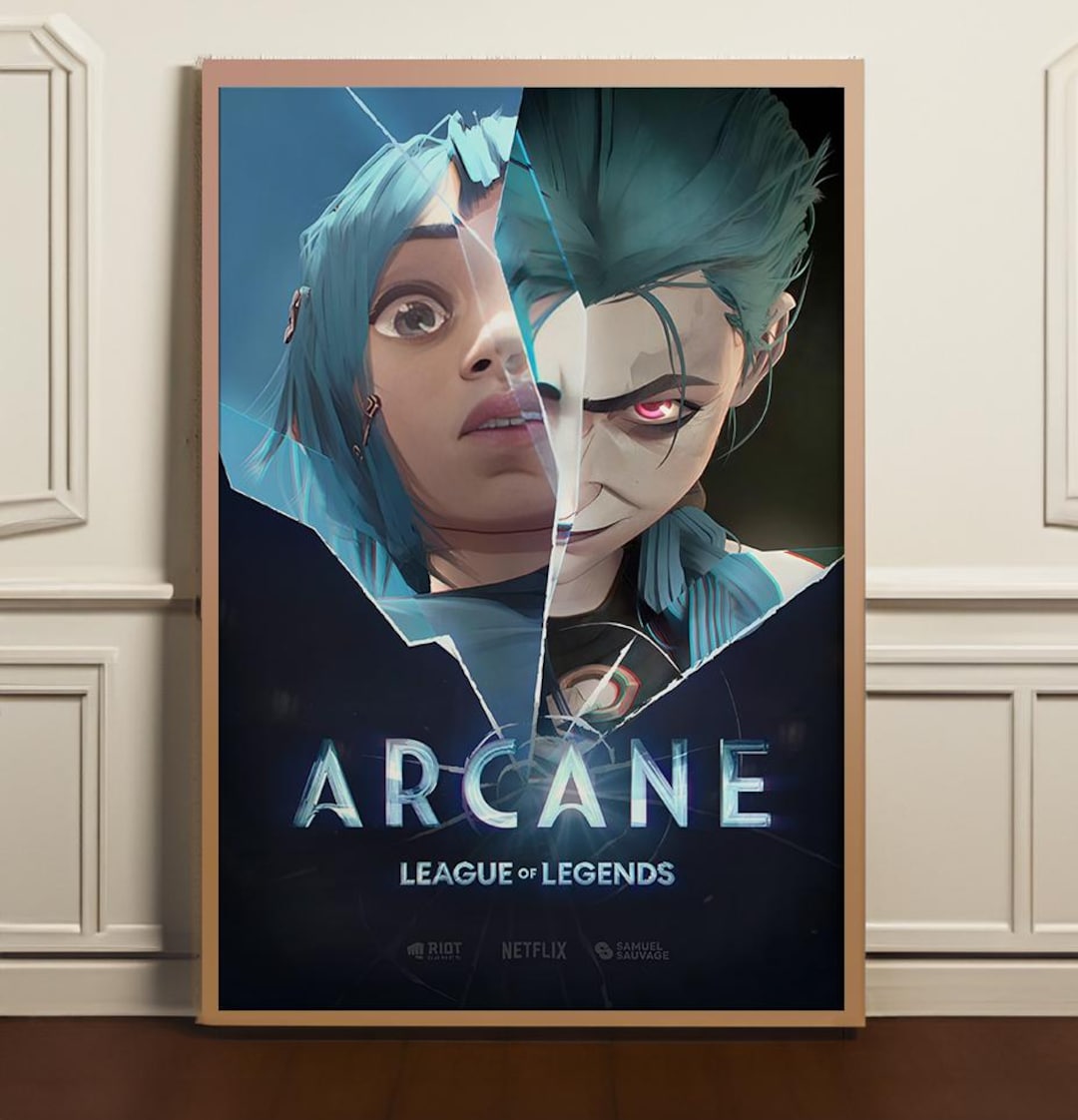 Arcane Poster，movie Poster,minimalist Funny Art, Movie Collectibles ...