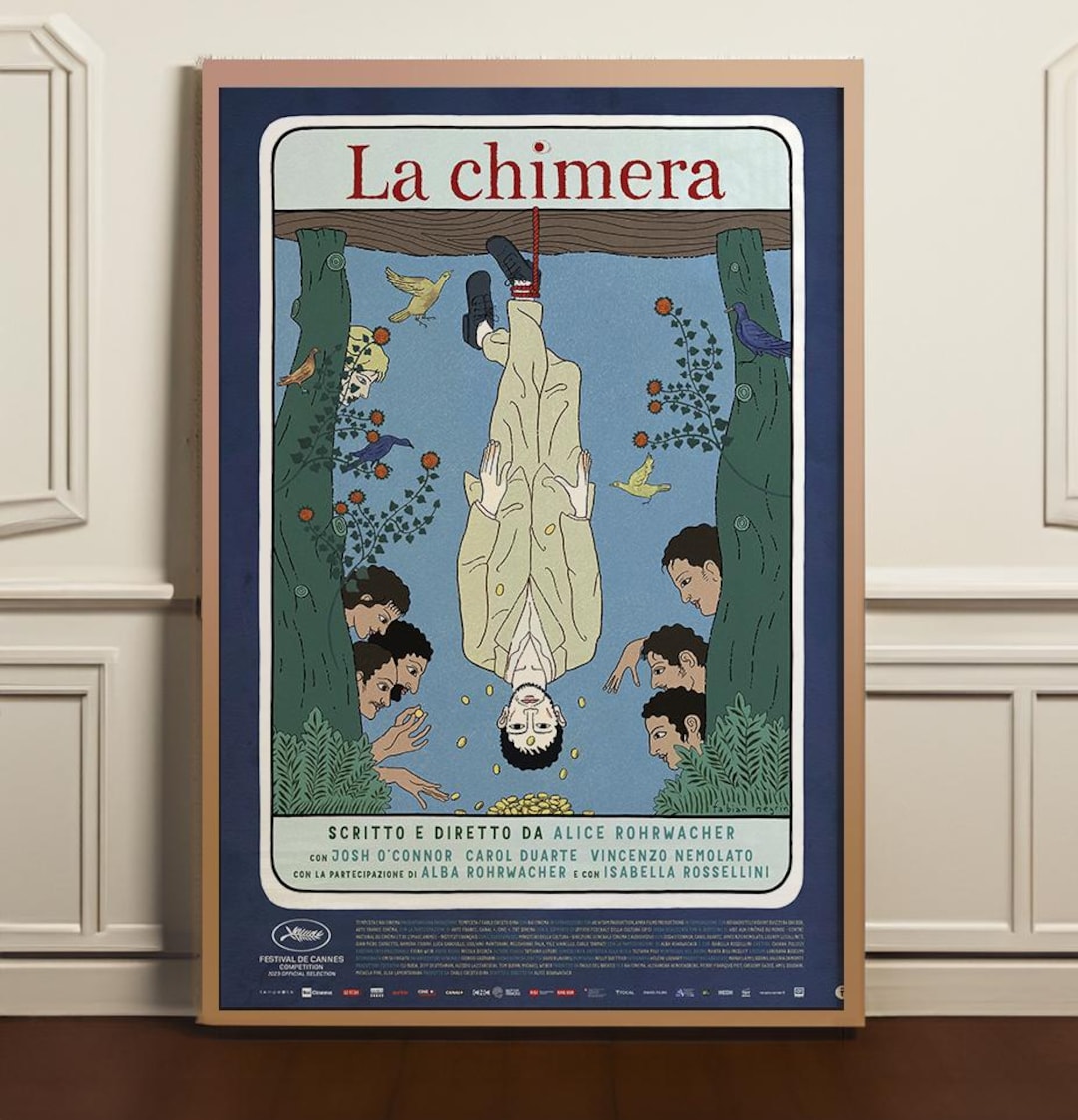 La Chimera Movie Poster， Minimalist Funny Art, Movie Collectibles ...