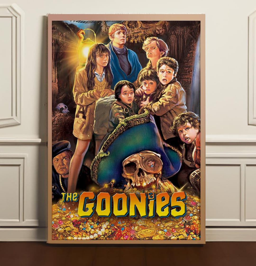 The Goonies Movie Poster， Minimalist Funny Art, Movie Collection ...