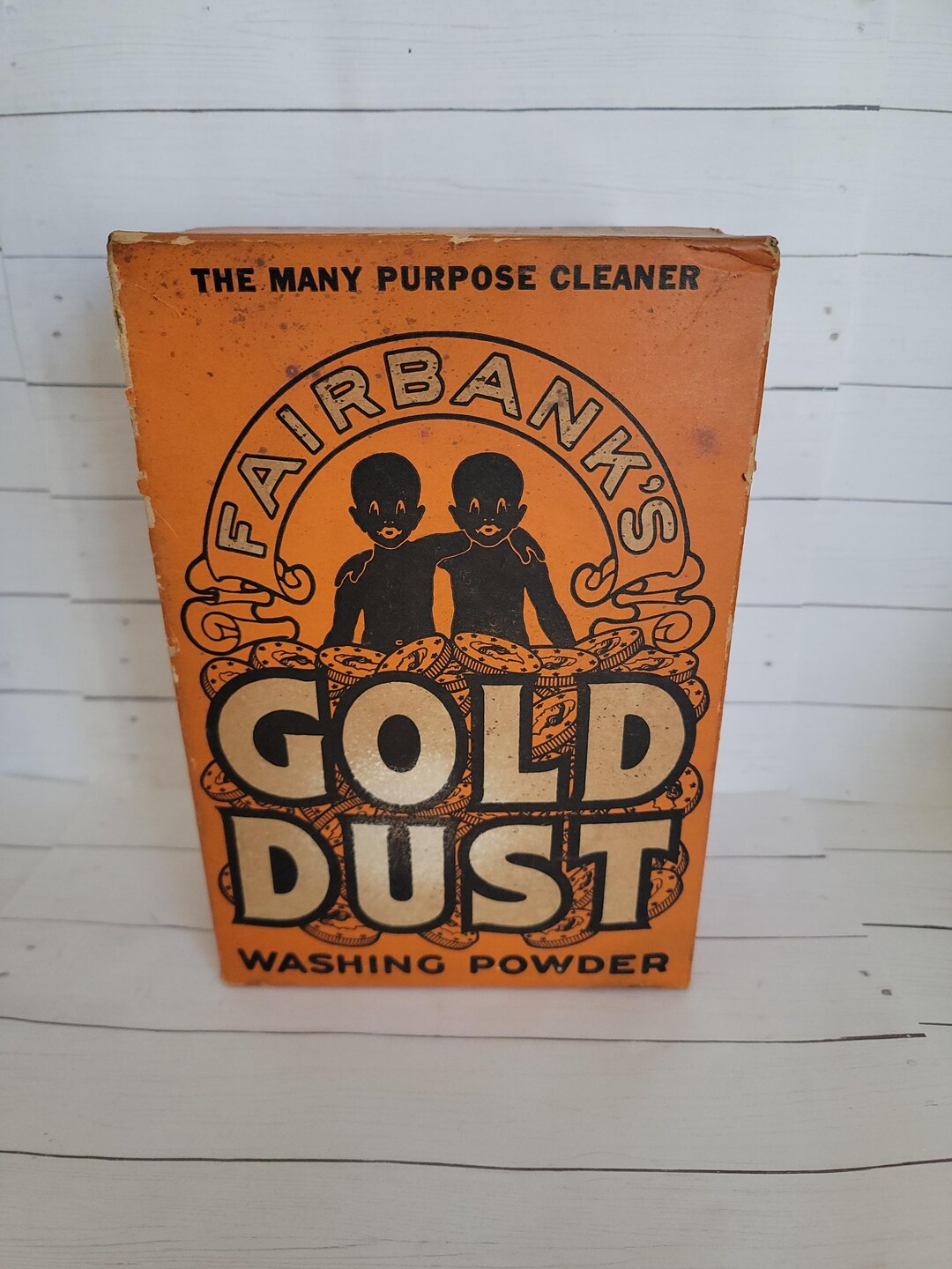RARE 1940'S Fairbanks Gold Dust Washing Powder Laundry Detergent ...