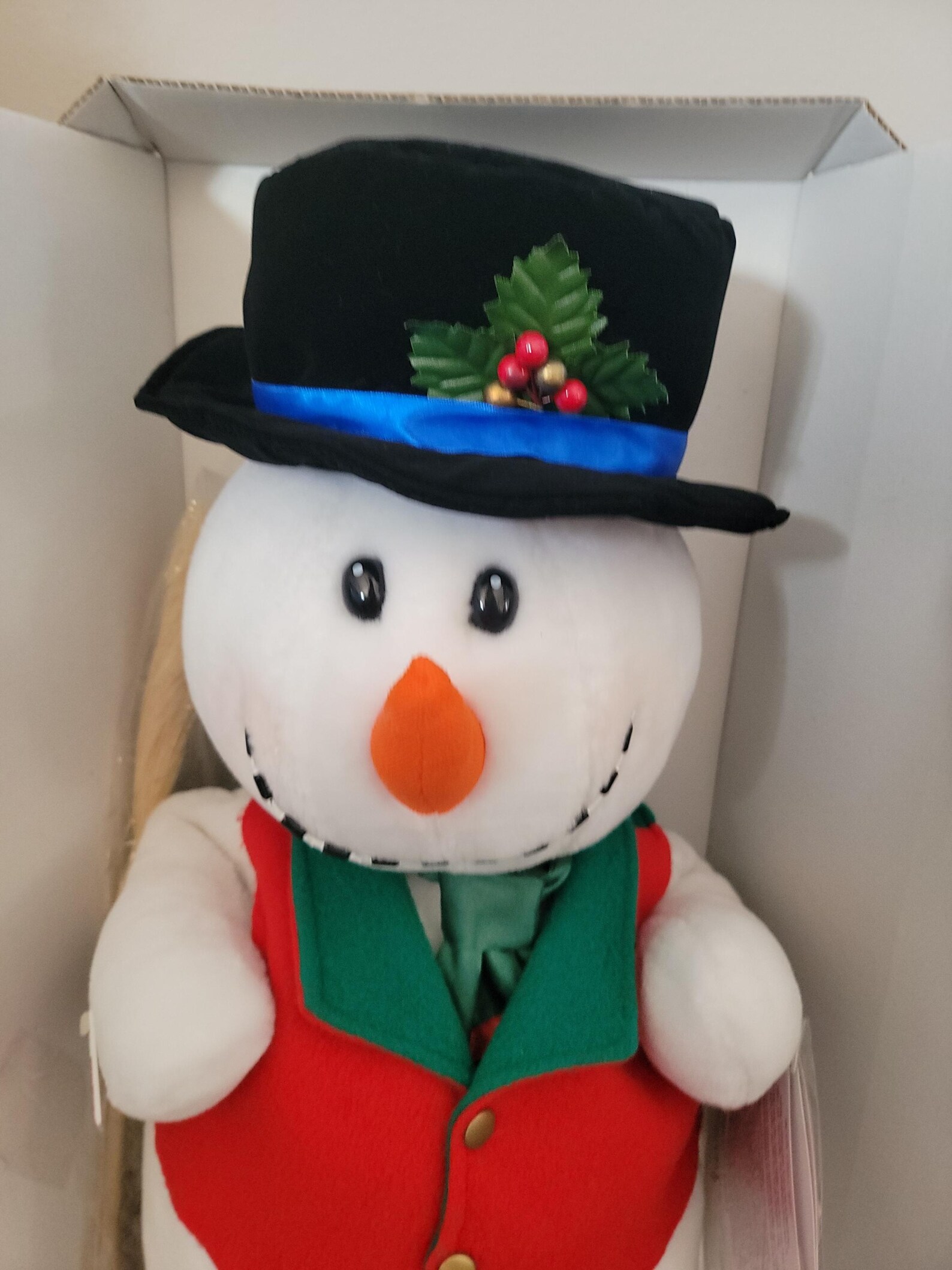 Vintage Telco Animated Christmas Snowman Motionette 24" Rare - Etsy