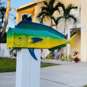 Custom Built Mahi Mahi Mailbox - Etsy