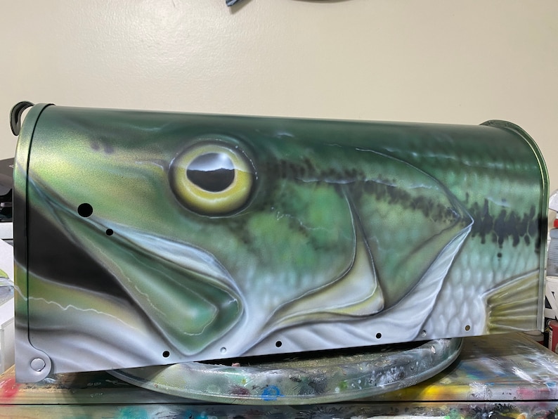 Largemouth Bass Mailbox - Etsy