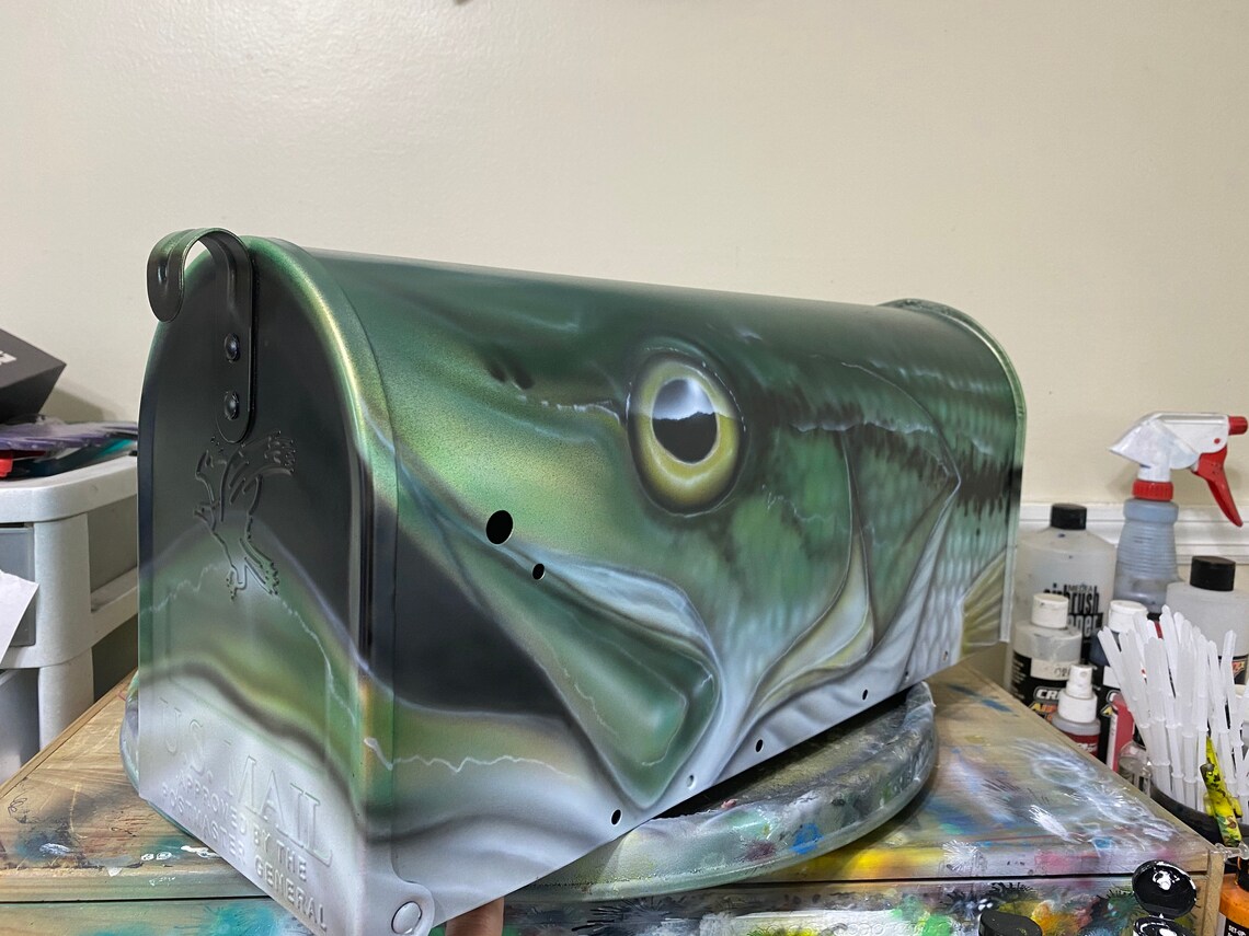 Largemouth Bass Mailbox | Etsy
