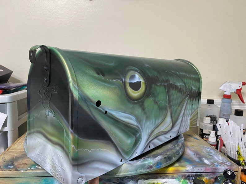 Largemouth Bass Mailbox - Etsy