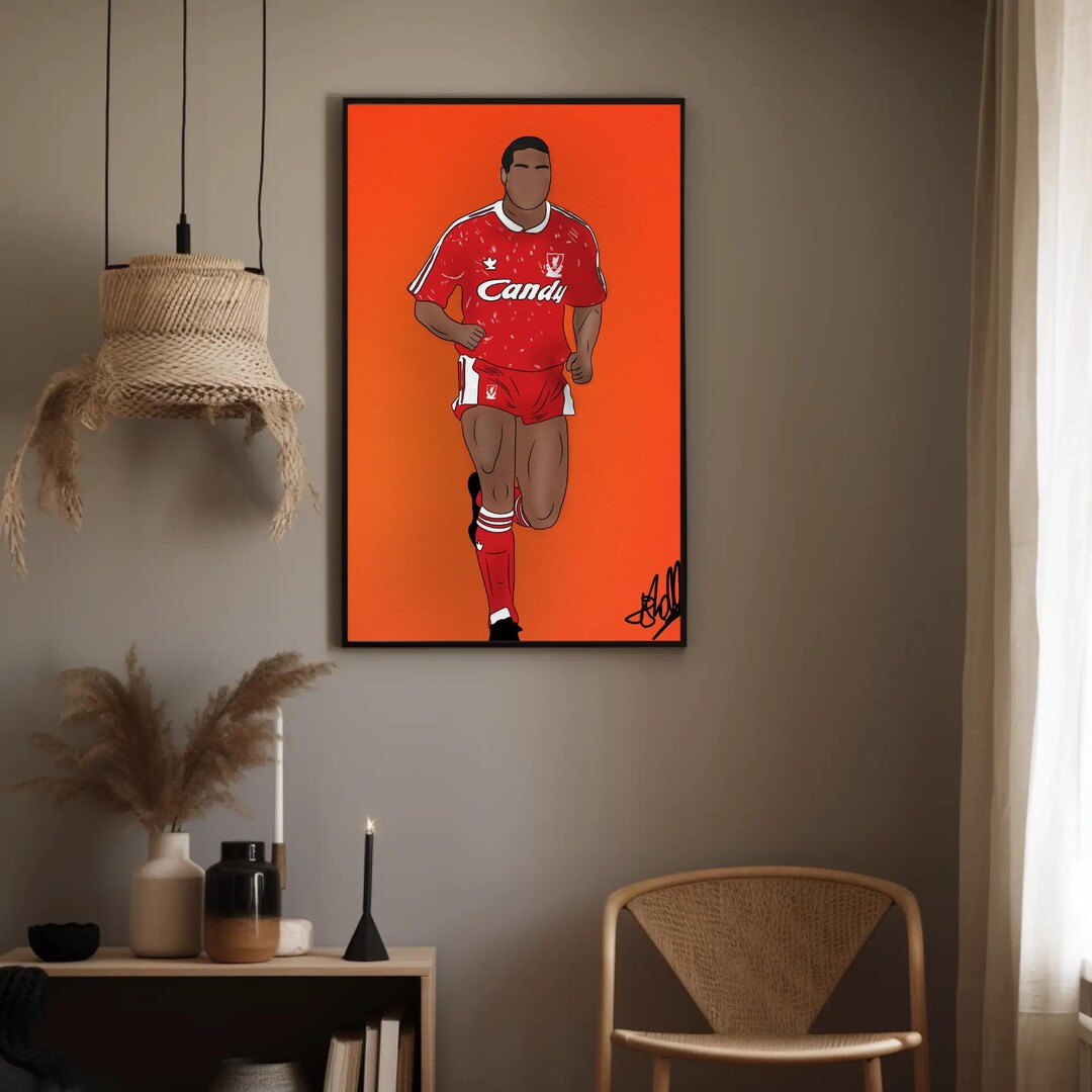 Liverpool Legends Poster Set: John Barnes, Rush & Dalglish - Etsy