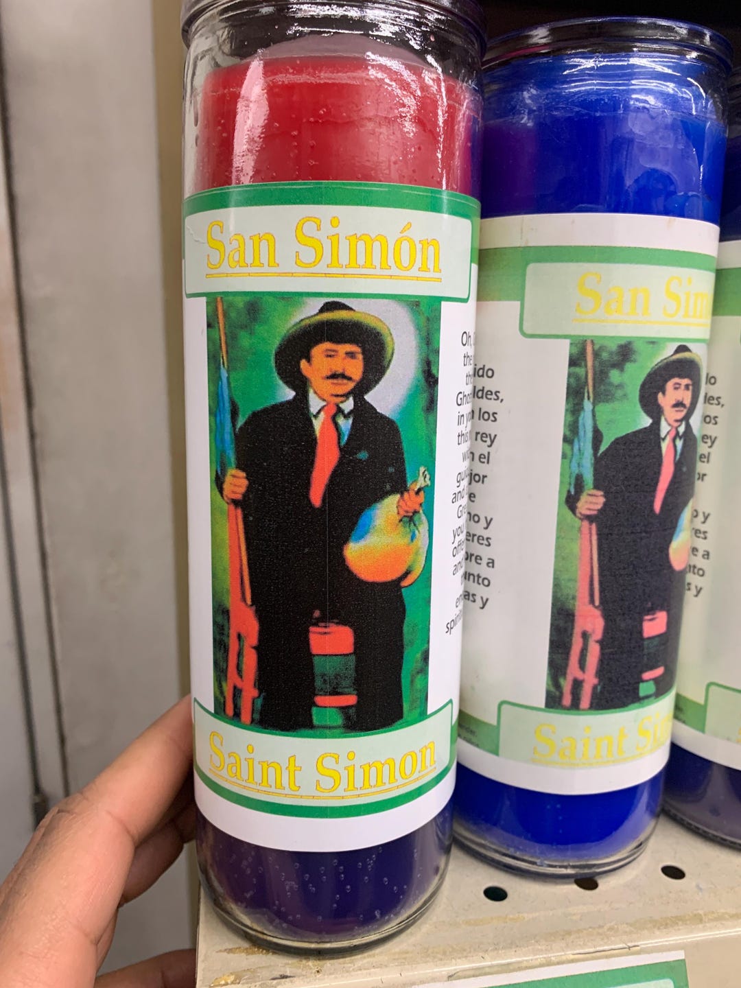 San Simon / Saint Simon Candle ( Every Color ) - Etsy